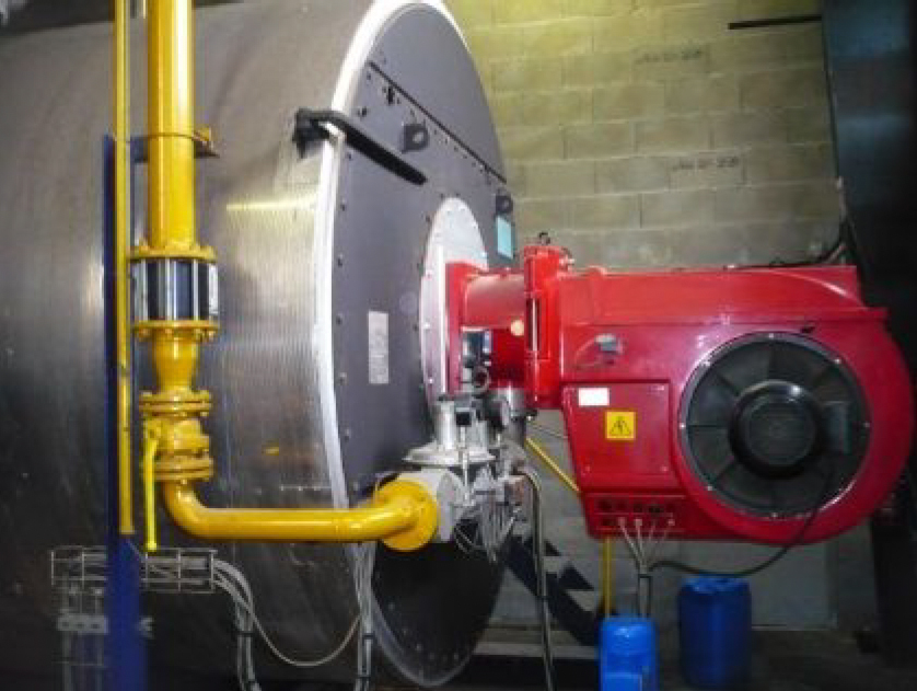 Industrial laundry with a steam boiler - ODYSSEE Environnement